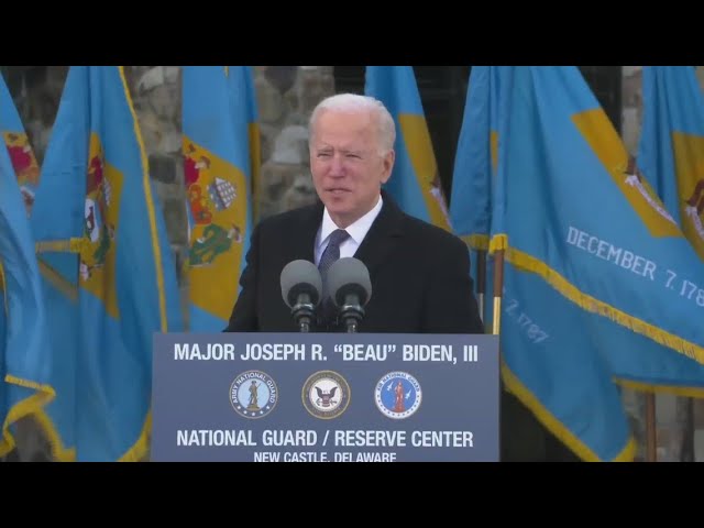 Joe Biden cries during speech before inauguration day, says "I only ...