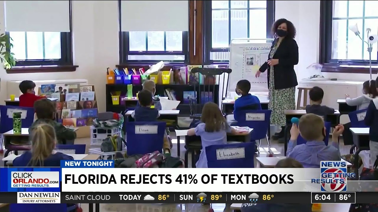 41% of math books rejected by Florida for 'Indoctrination' or 'Critical ...