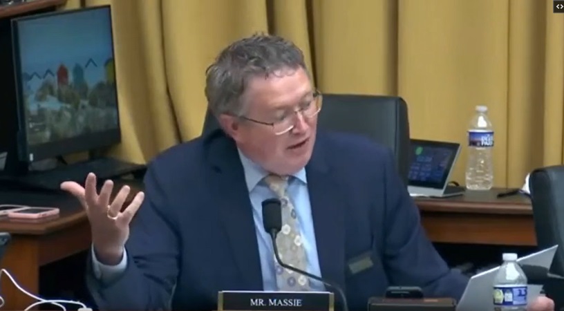 Thomas Massie wants to know WHO Congress paid millions in 'hush money ...